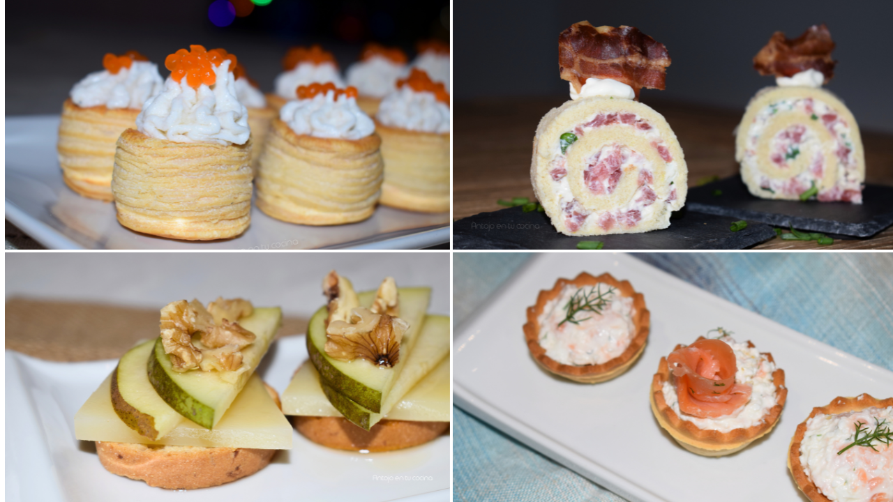 25 Canapés con queso Fáciles y Deliciosos - Antojo en tu cocina